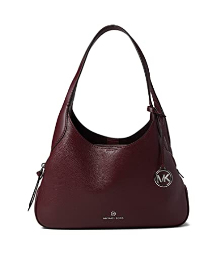 Michael Kors Kelsey Large Shoulder Tote Merlot One Size