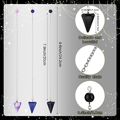 3 Pcs Small Crystal Shelf Black Crystal Display Shelf Butterfly Magical Boho Hand Moon Crystal Shelf Stars Moon Phases Wooden Crystal Holder with 3 Crystals Stone for Home Decor Wizard Witch Stuff