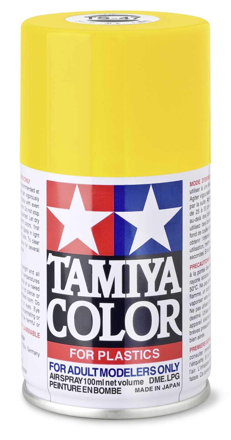 Tamiya 85047 Spray Lacquer TS-47 Chrome Yellow - 100ml Spray Can