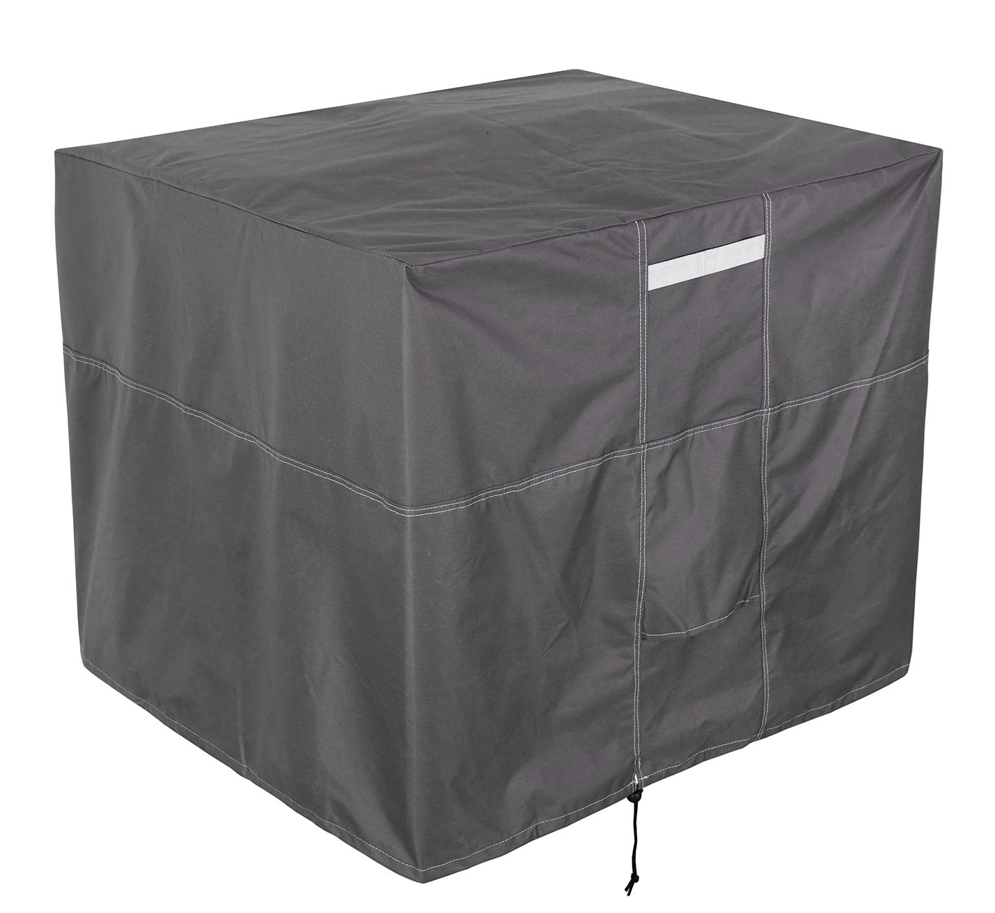Yesland Square Air Conditioner Cover - 34 x 34 x 30 Inches - Durable AC Cover Water Resistant Fabric Windproof Design for Outside Units