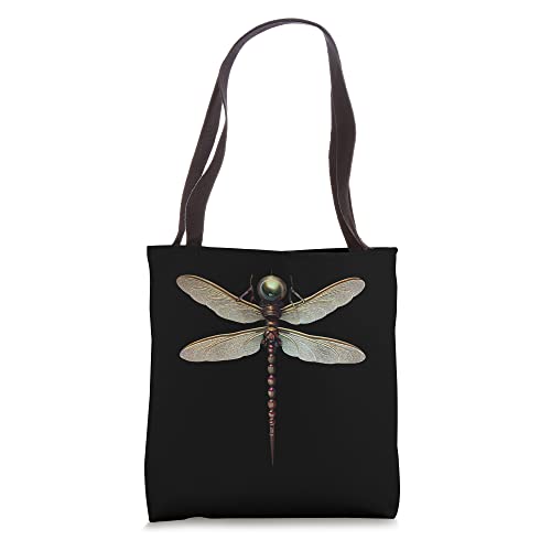 Steampunk Dragonfly Tote Bag