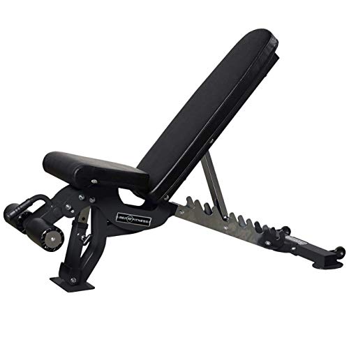 PR-1000 Power Rack + AB-3000 Incline/Decline Bench + LAT/Row Attachment + Dip Attachment + Weight Storage
