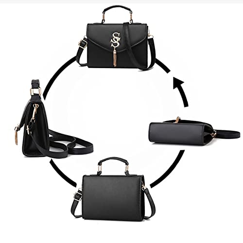 Crossbody Bags for Women Casual Fashion Handbag Adjustable Strap with Tassel Decoration Shoulder Bag Purse