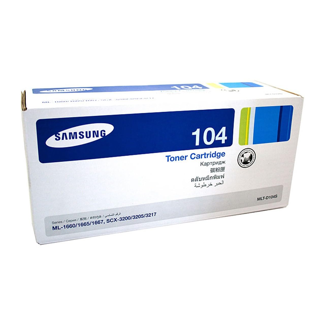 Samsung MLT-D104S/XAA Printer Toner Cartridge - Black