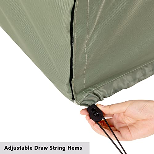 Sunolga Air Conditioner Cover for Outside Units, Water Resistant and Windproof Design - AC Covers Fits up to 36 x 36 x 32 inches