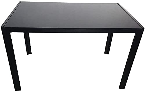 Modern Dining Table Set Dining Room Table Set for Small Spaces Kitchen Table and Chairs 5 Piece Kitchen Table Set Table with Chairs Home Furniture ,Black