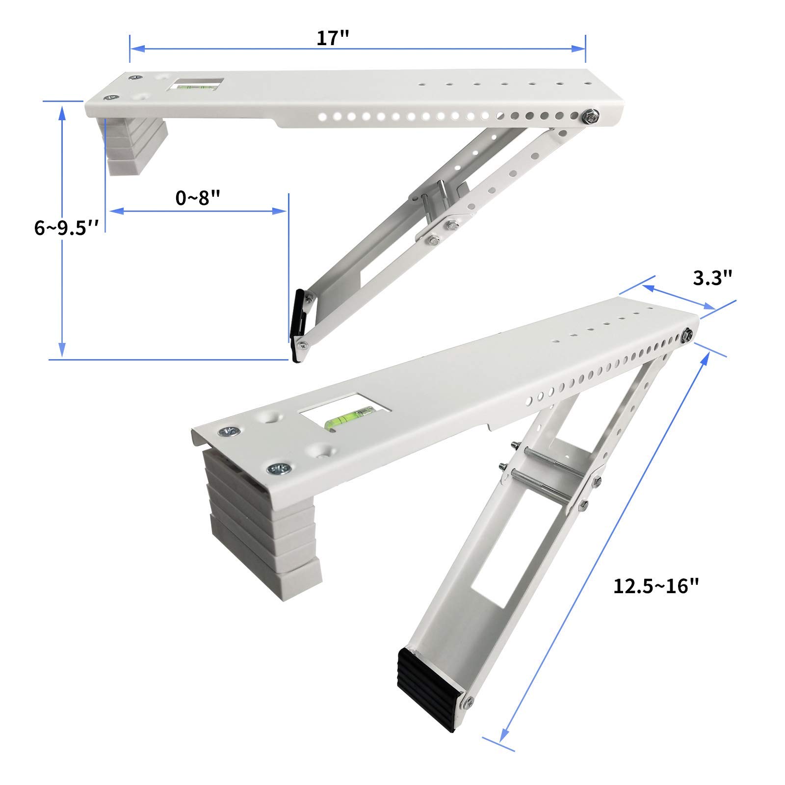 JEACENT AC Window Air Conditioner Support Bracket Heavy Duty, Up to 165 lbs