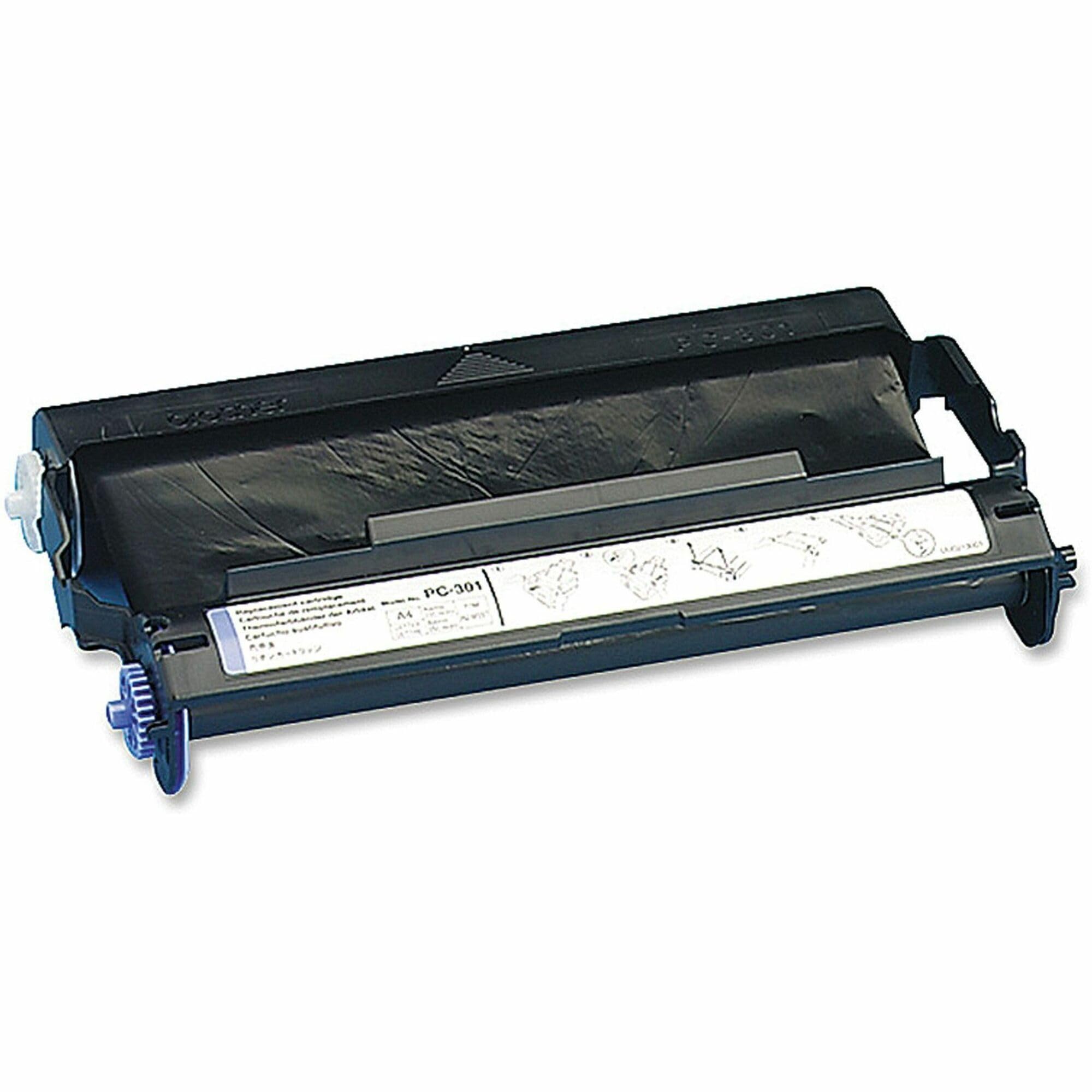 Brother PC-301 MFC970MC Fax 750 770 775 870 885MC Cartridge (Black) in Retail Packaging