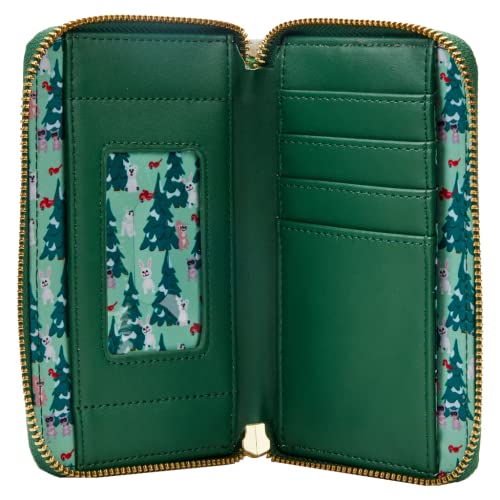 Loungefly Rudolph the Red Nosed Reindeer Merry Couple Zip Around Wallet