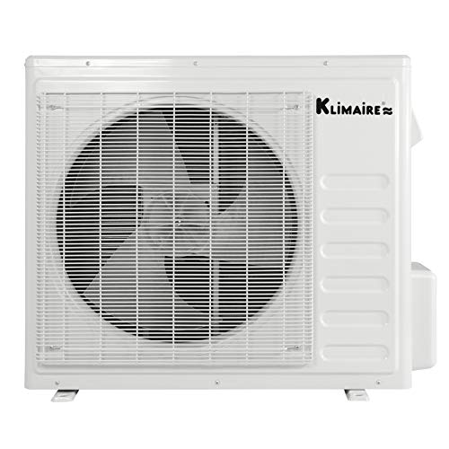 Klimaire DIY 24,000 BTU 19 SEER2 Mini Split Heat Pump Air Conditioner w/ 25-ft Pre-Charged Quick-Connect Installation Kit - 230V