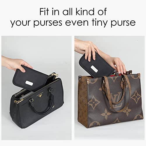 bagINBAG QIANPA Card Holder Wallet for Men & Women,Slim Wallet with Zipper Pocket,Minimalist Wallet RFID with Nylon Fabric