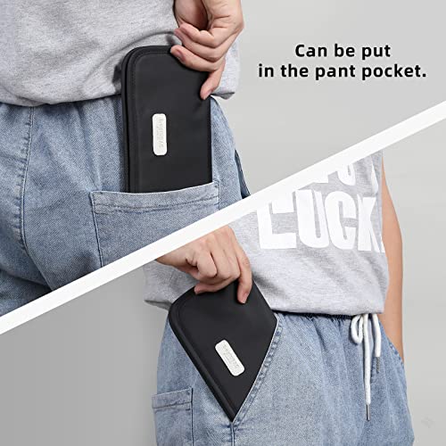 bagINBAG QIANPA Card Holder Wallet for Men & Women,Slim Wallet with Zipper Pocket,Minimalist Wallet RFID with Nylon Fabric
