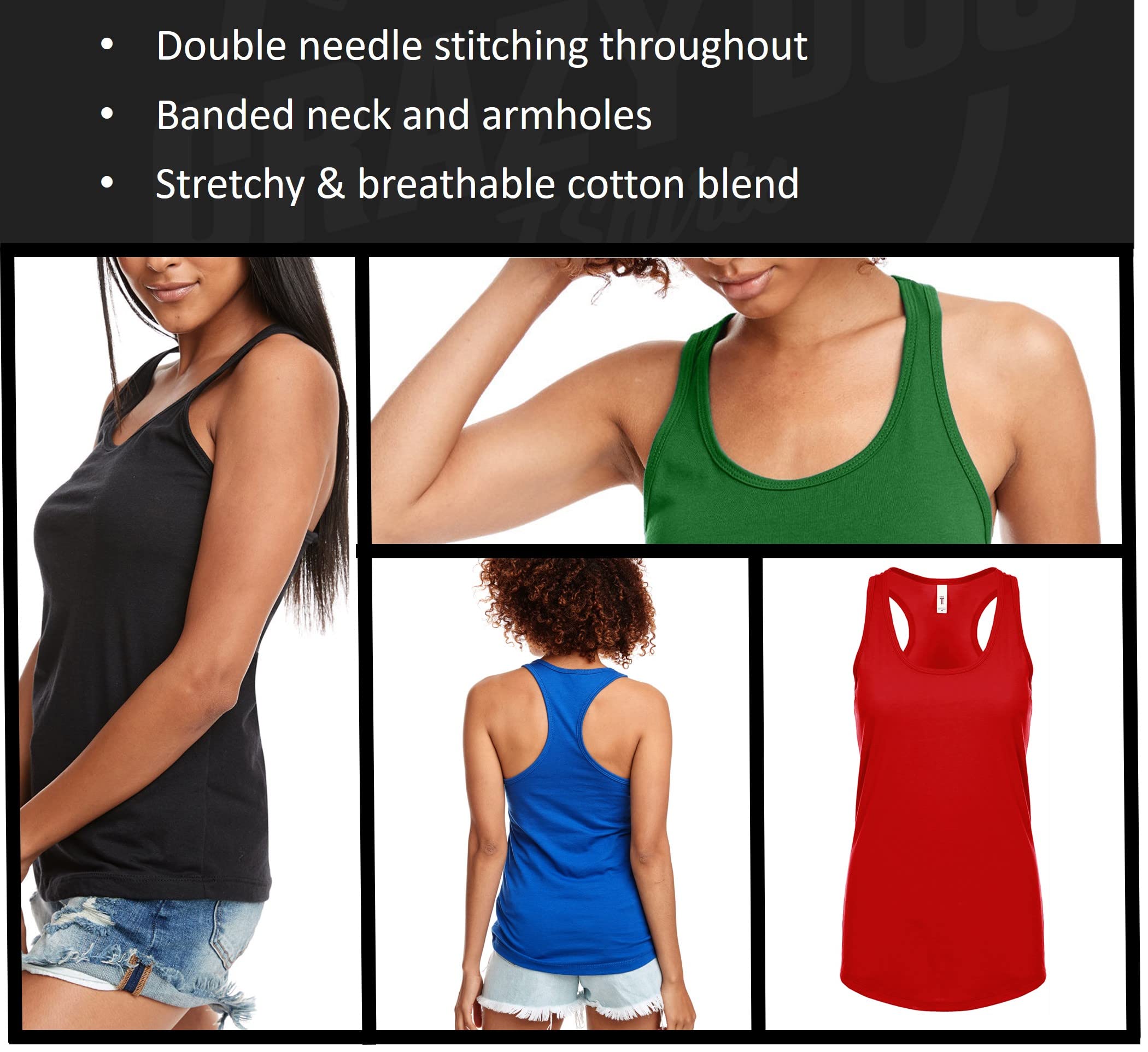 Womens Tank Lets Get Hammered Tanktop Funny Hammerhead Shark Drinking Tee for Ladies Funny Racerback Tank Shark Tank Top for Women Funny Drinking Tank Top Black M