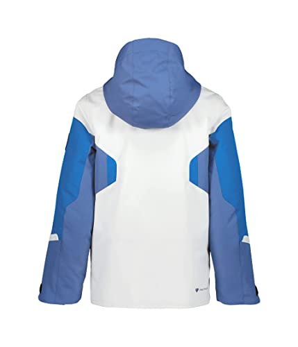 Obermeyer Kids Fleet Jacket for Little and Big Kids - Long Sleeves and Adjustable Cuffs, Adorable and Super Cosy Jacket White MD (10-12 Big Kid) One Size