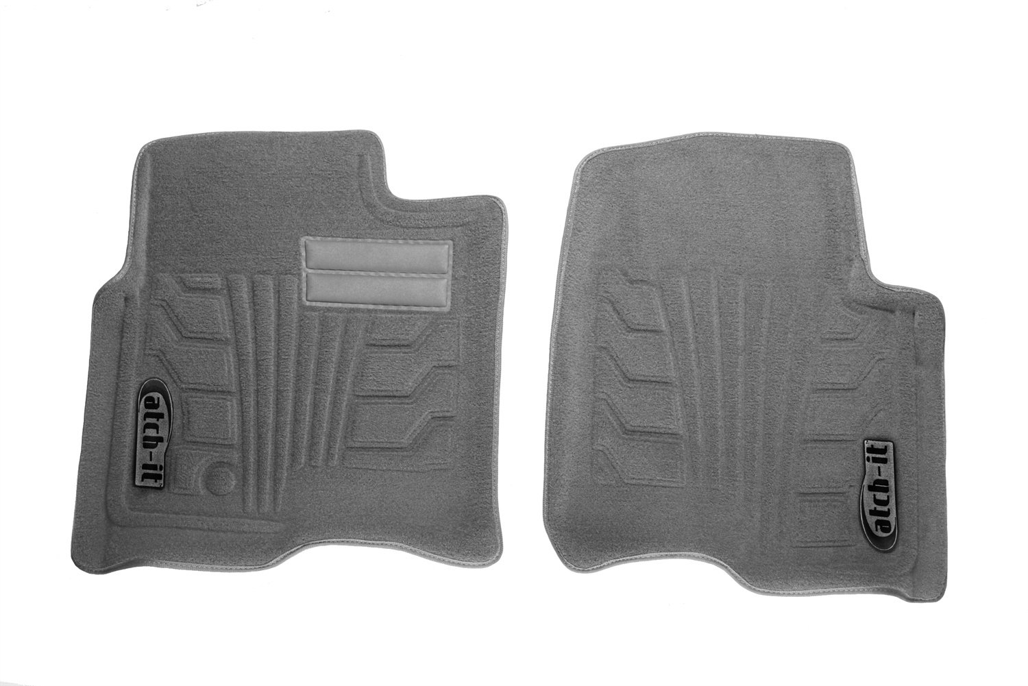 Lund 583024-G Catch-It Carpet Grey Front Seat Floor Mat - Set of 2
