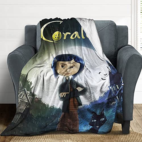 Ultra-Soft Anime Blankets Throw Blanket Fleece Blankets for Couch Bed Sofa, Warm Bedding Blanket 40"x50"
