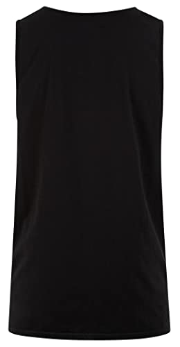 Hurley Men's Everyday Washed One and Only Solid Tank, Black, Medium