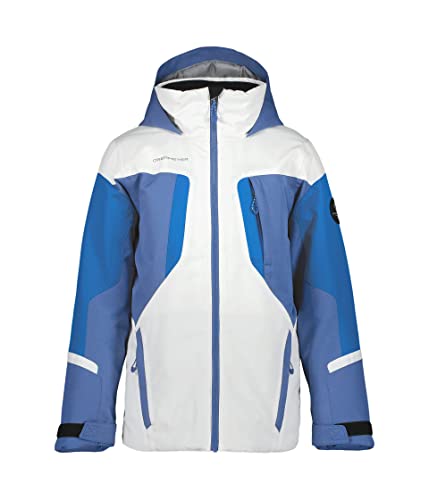 Obermeyer Kids Fleet Jacket for Little and Big Kids - Long Sleeves and Adjustable Cuffs, Adorable and Super Cosy Jacket White MD (10-12 Big Kid) One Size