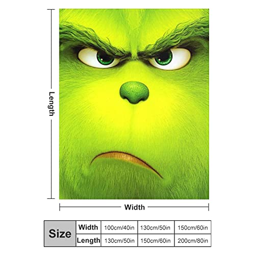Christmas Blanket Super Soft Flannel Fleece Blankets and Throws Couch Bedding for Kids Adults Gifts 50"X40"
