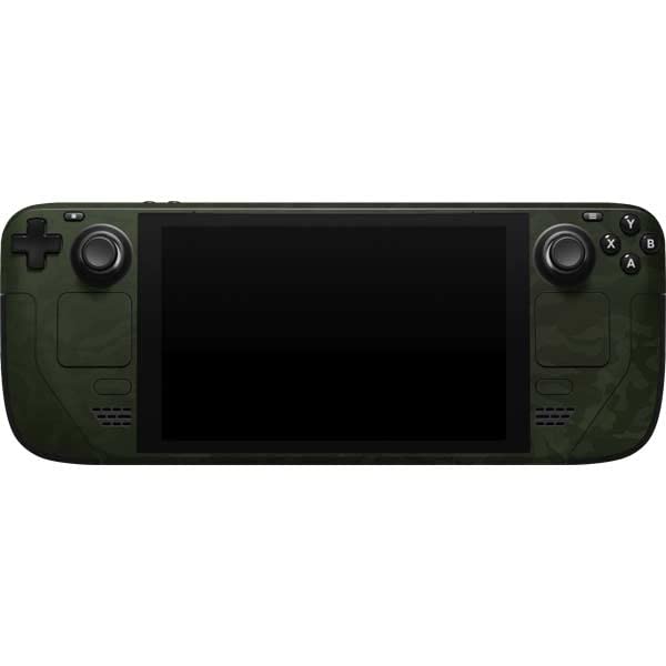 Skinit Gaming Decal Skin Compatible with Steam Deck Handheld Gaming Computer Originally Designed Military Green Shadow Camo Design