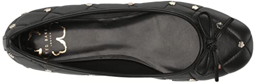 Ted Baker Women's Ballet Flat, Black, 9