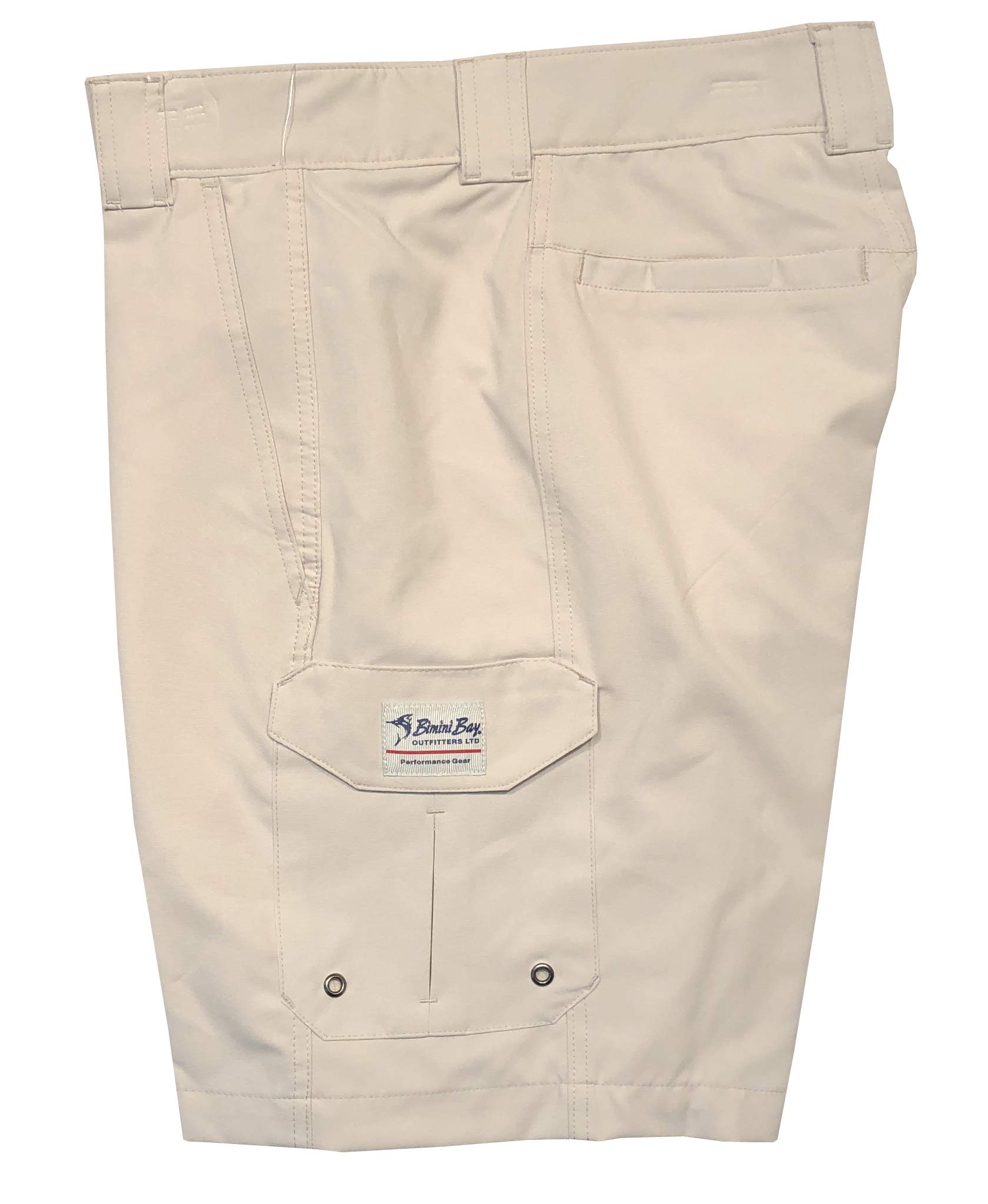 Bimini Bay Outfitters LTD Bluefin II Fishing Short (Sandstone, 40)