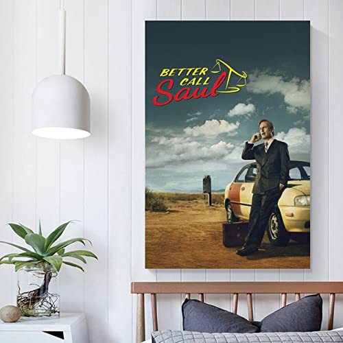 Better Call Saul TV Series Show Poster Bedroom Canvas Art Print Art Wall Decor and Home Decor 12x18inch(30x45cm)