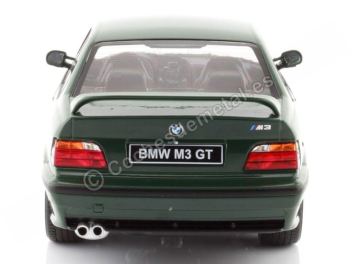 Solido S1803907 1:18 1995 BMW E36 Coupe M3 GT-British Racing Green Porsche Collectible Miniature car