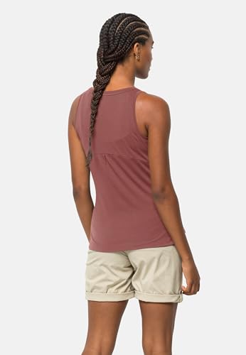 Jack Wolfskin Women Relief Tanktop W, Apple Butter, X-Small