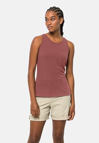 Jack Wolfskin Women Relief Tanktop W, Apple Butter, X-Small