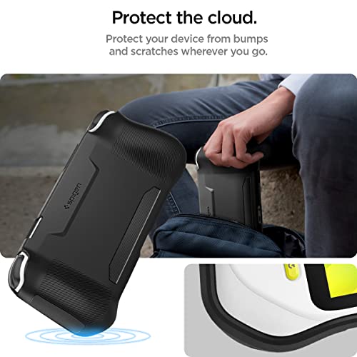 Spigen Rugged Armor Designed for Logitech G Cloud Gaming Handheld Accessories Logitech G Cloud Gaming Handheld Protective Case - Matte Black
