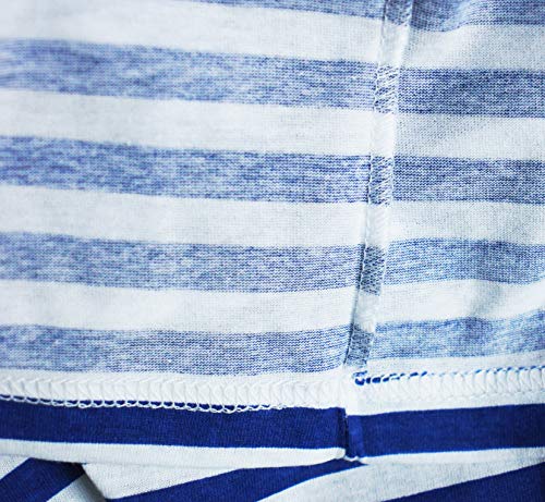 Svitanak Russian USSR Soviet Military Army T-Shirt Tank TOP Vest Blue White Sailor's Striped Vest (XL)