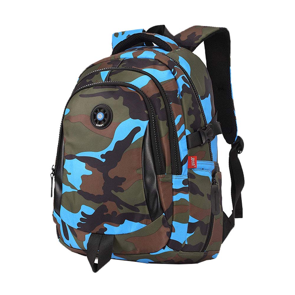MATMO Camo Backpack for Boys, Camo Backpacks Kids Boys Backpack Updated Zipper