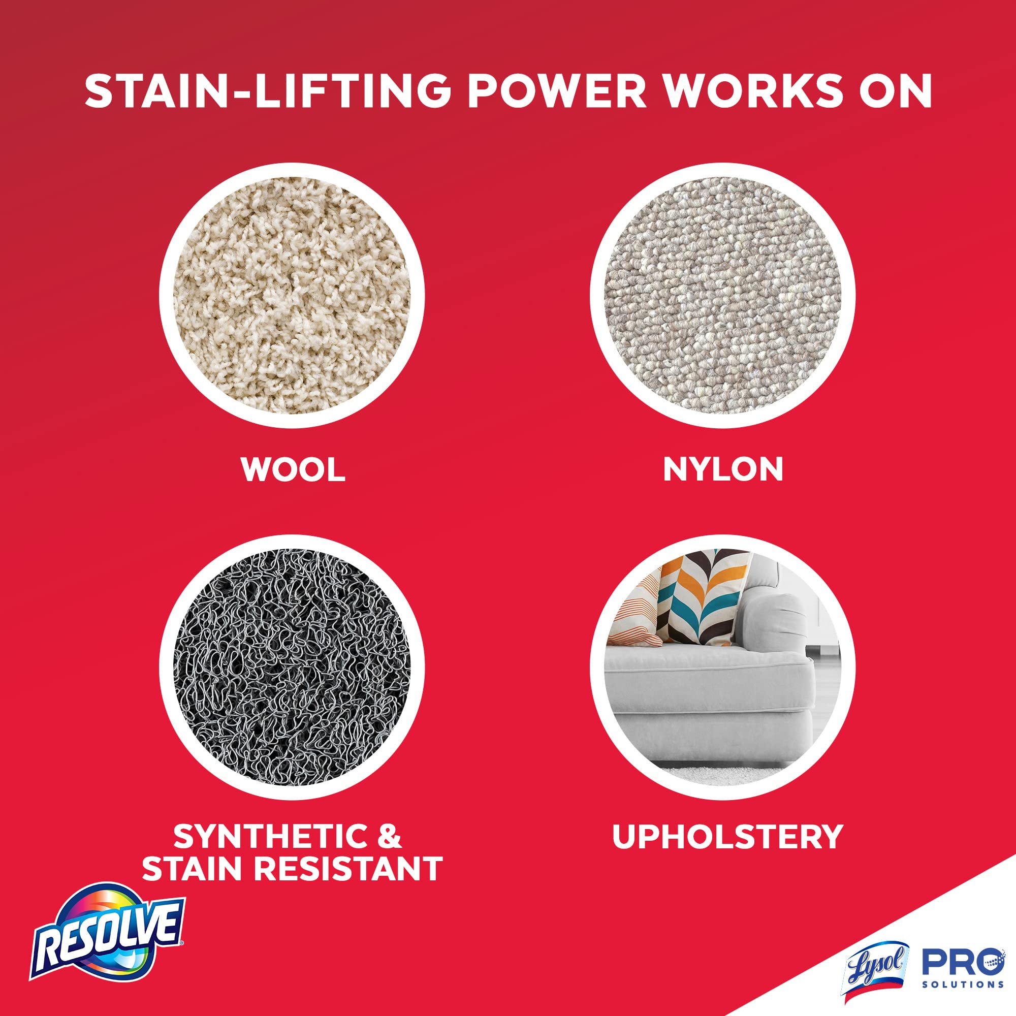 Resolve Professional Strength Spot and Stain Carpet Cleaner, Red, 32 Fl Oz (Pack of 1)