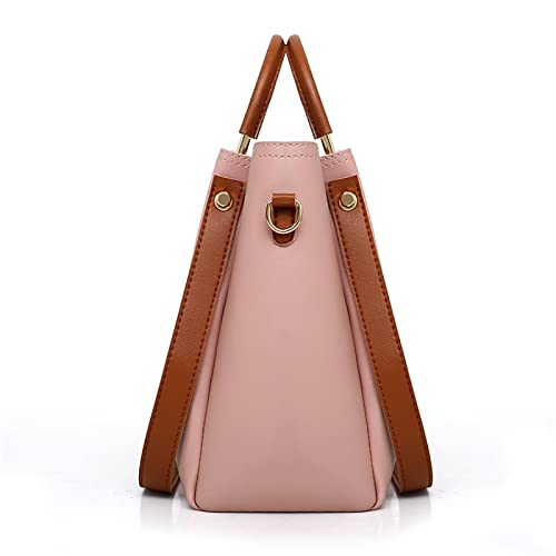 Onlyliua 4-PCS Handbags for Women, Retro Printing Pattern Wallet Tote Bag Shoulder Bag Top Handle Satchel Purse