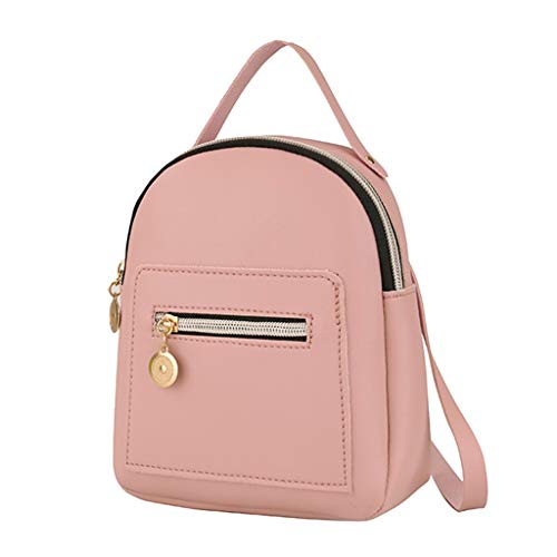 YIMINI 2023 Mini Backpack Purse for Women,Leather Small Backpack Hiking Travel Backpack Shoulder Crossbody Bag for Women