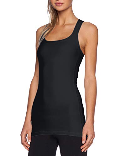TAIPOVE Long Tank Tops for Women Cotton Layering Racerback Extra Long Camisole Activewear 3packs