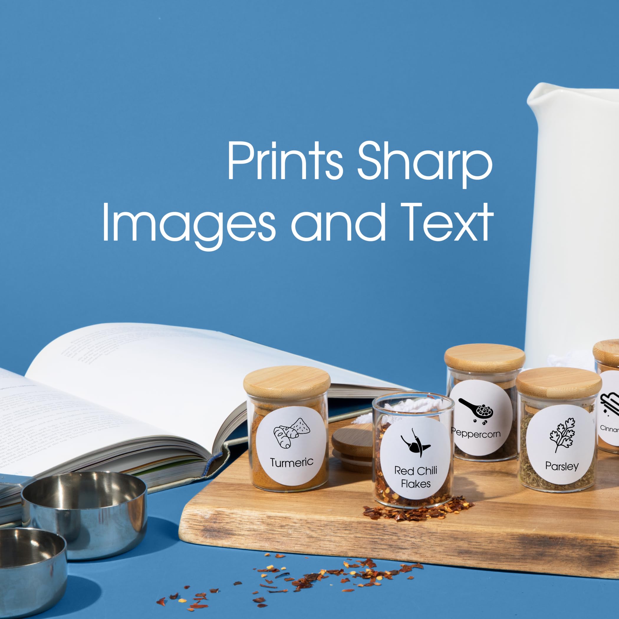 2.25" X 1.25β Direct Thermal Labels, Perforated Barcode Address Labels, Compatible with Rollo & Zebra Desktop Printers - 10 Rolls, 1000/Roll
