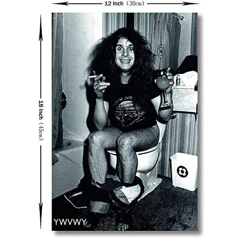 YWVWY Singer Cool Artworks Painting Wall Art Canvas Prints Hanging Picture Home Decor Posters Gift Idea 12x18inch(30x45cm)