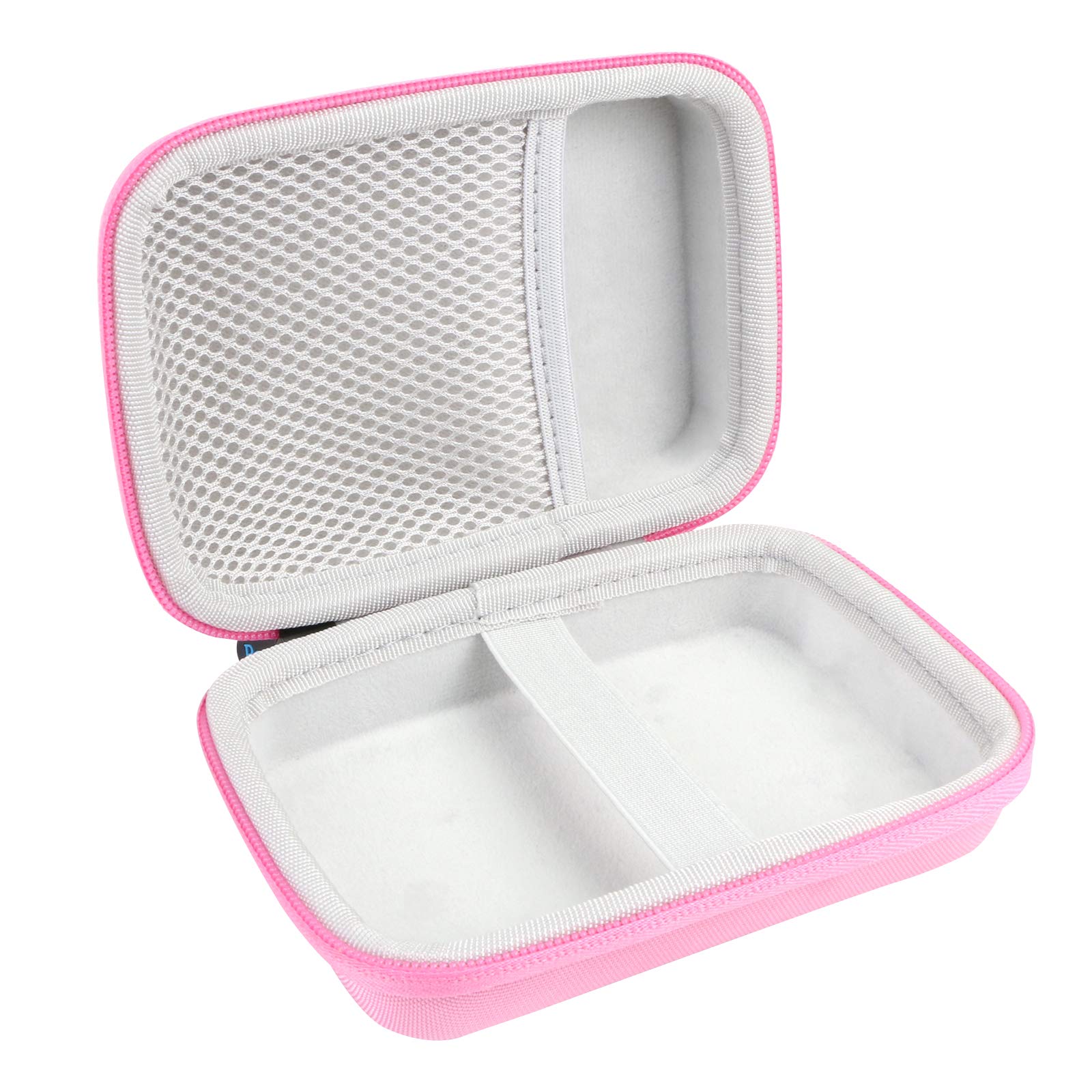 Baval Hard Carrying Case Replacement for Label Maker Machine NiiMbot D11 D110 Portable Wireless Bluetooth Label Printer (Pink)