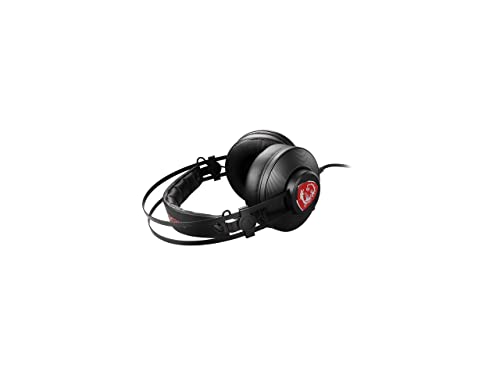 MSI H991 Wired PC Gaming Headset, Built-in Microphone, Noise Cancellation, in-Line Control, Ergonimic Design, Adjustable Headband, Notebook/PC/Mobile