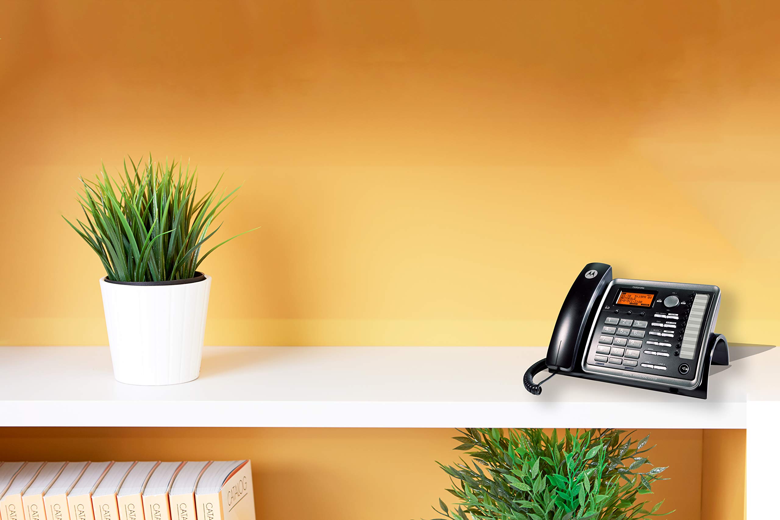Motorola ML25255 ML25255 2-Line Corded Desk Phone Digital Answering System