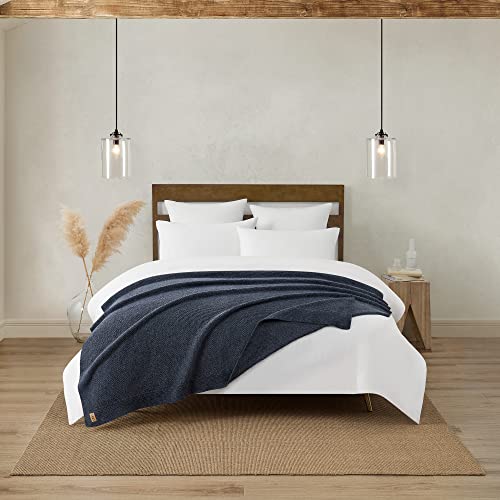 UGG Amata Couch Throw – Decorative Chenille Knit Accent Blanket – Sofa Throw – Cozy Home Décor – Soft, Luxurious Throw Blanket with Border for Sofa or Bed - 50” x 70” - Imperial