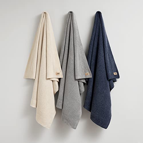 UGG Amata Couch Throw – Decorative Chenille Knit Accent Blanket – Sofa Throw – Cozy Home Décor – Soft, Luxurious Throw Blanket with Border for Sofa or Bed - 50” x 70” - Imperial