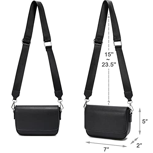 HIYOLALA Trendy Crossbody Shoulder Bags for Women, Fashion Small Belt Bag Funny Pack