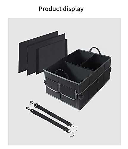 Car Trunk Organizer Car Soft Felt Storage Box Cargo Container Box Trunk Bag Stowing Tidying Holder Multi-Pocket