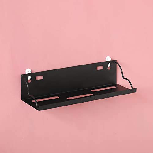 PMUYBHF Decoration Rack Simple Style Wall Hanging Decoration Metal Bracket Wooden Base Natural Stability Beautiful