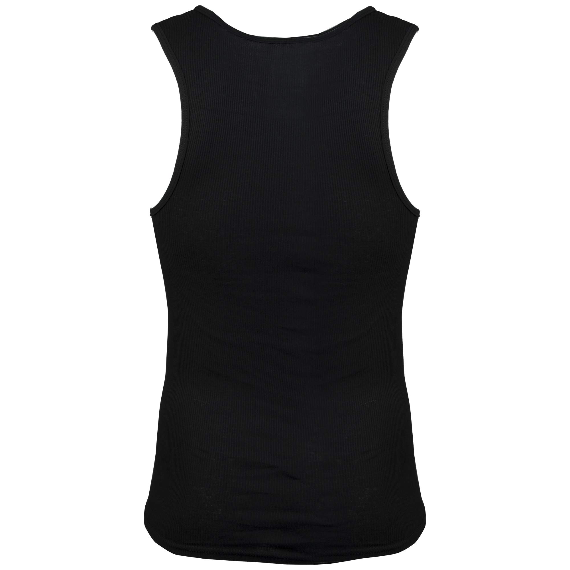 Gildan Men's A-shirt Tanks, Multipack, Style G1104, Black/Sport Grey/Charcoal (5-pack), Medium