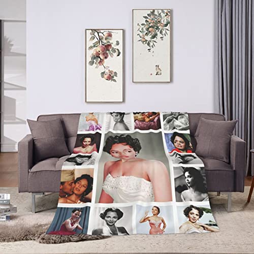 Dorothy Music and Dandridge Blanket Soft Warm Flannel Fleece Blanket Throw Blankets for Bed Couch 80"x60"