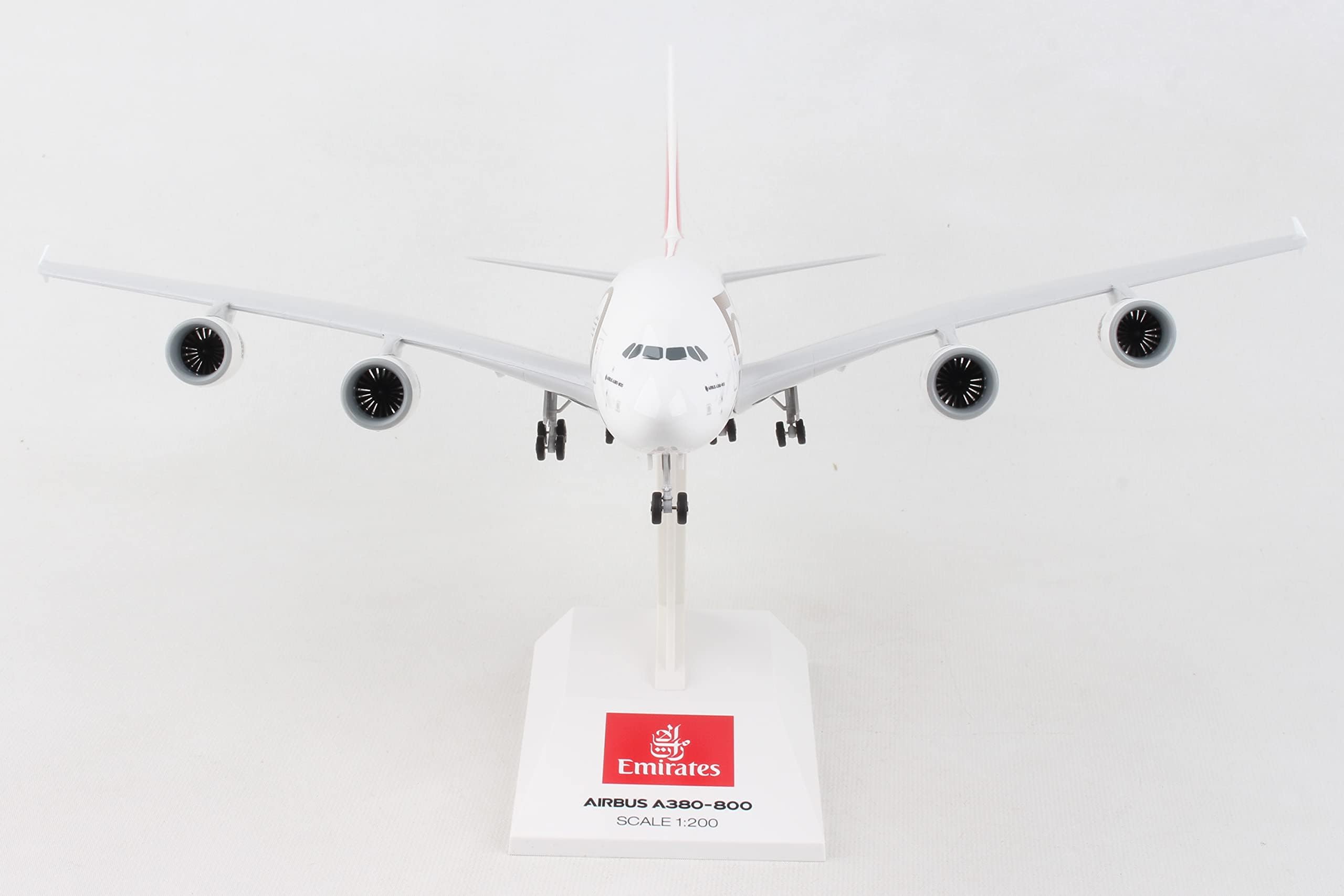 Daron SkyMarks Emirates A380 1/200 w/Gear 50th Anniversary SKR1034